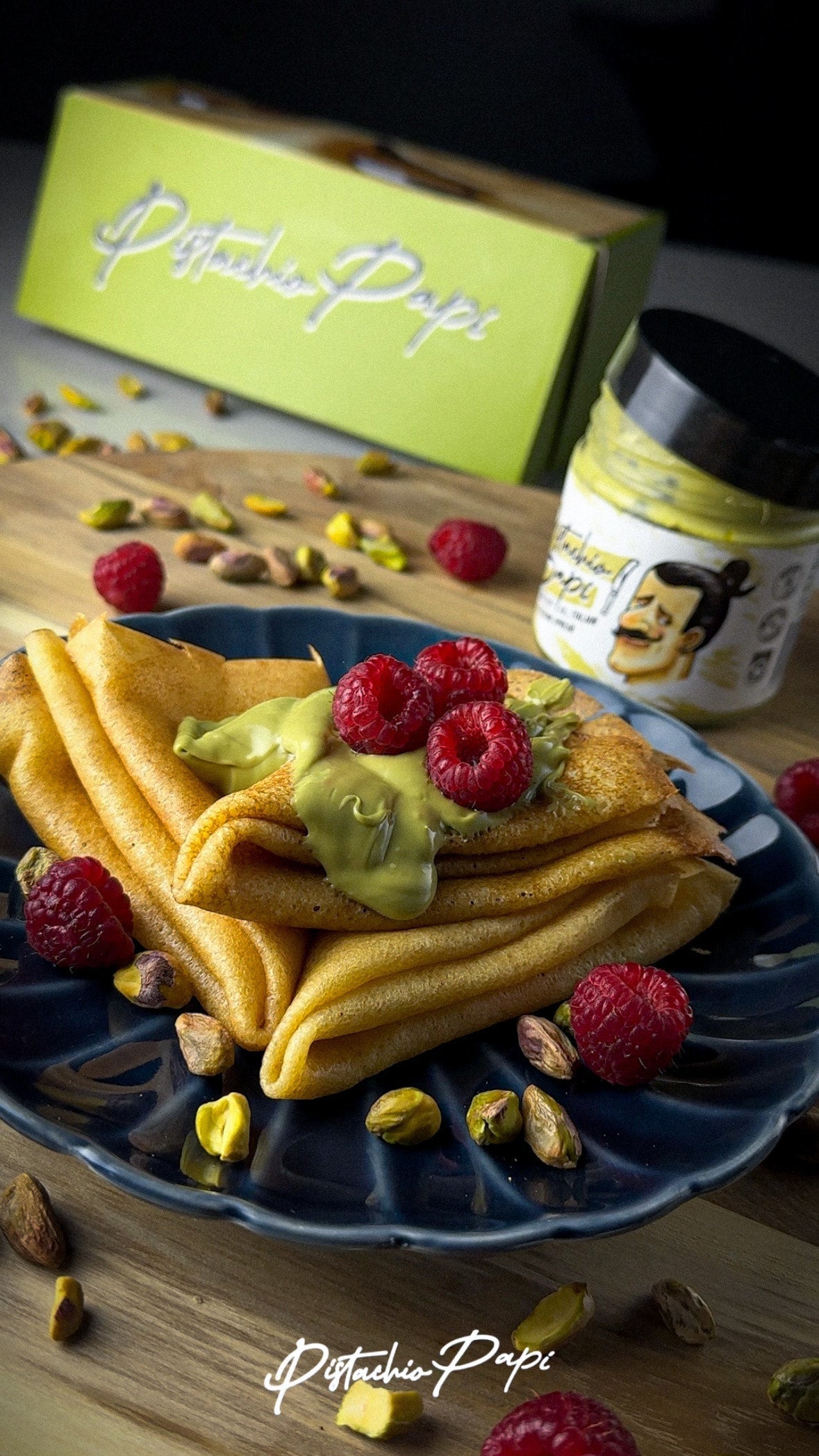 Papi Crepes – Pistachio Papi